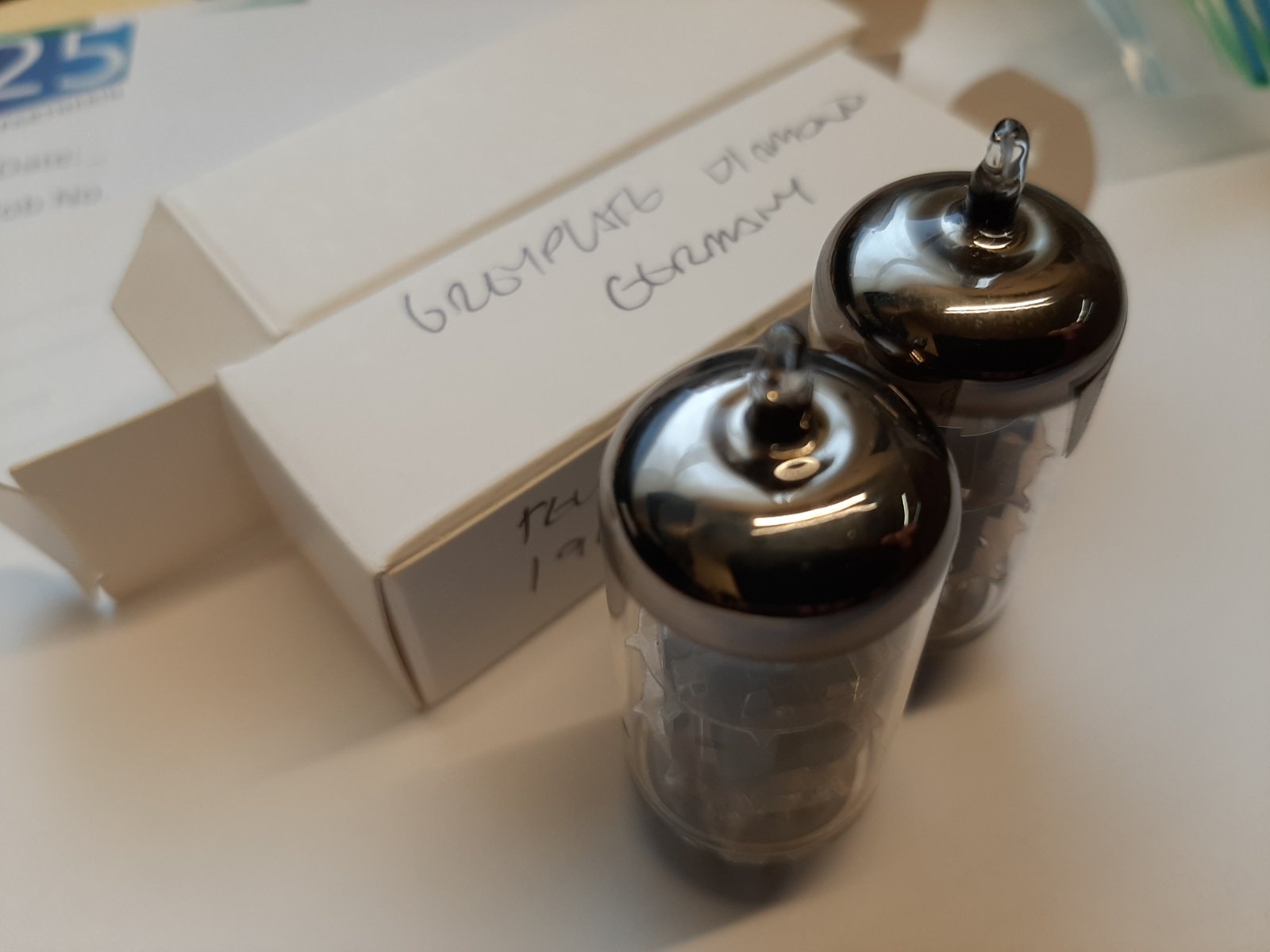 FS: 1960's West Germany Telefunken 6DJ8 Diamond Base, Grey Shields. A ...