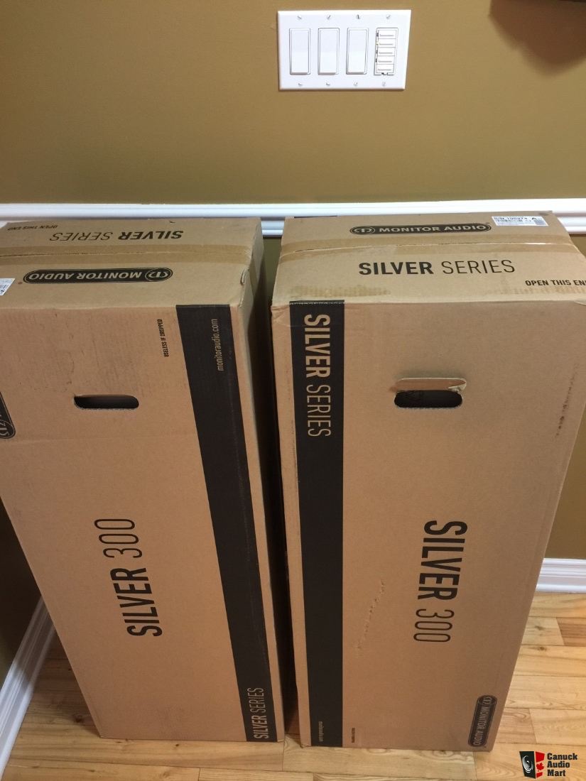 Monitor Audio Silver 300 Gloss Black Floorstanding Speaker Brand New ...