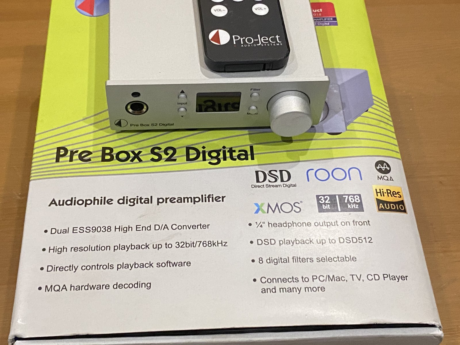 FS: Pro-Ject Pre Box S2 Digital MQA DAC - Stereo, Home Cinema, Headphones Components - StereoNET