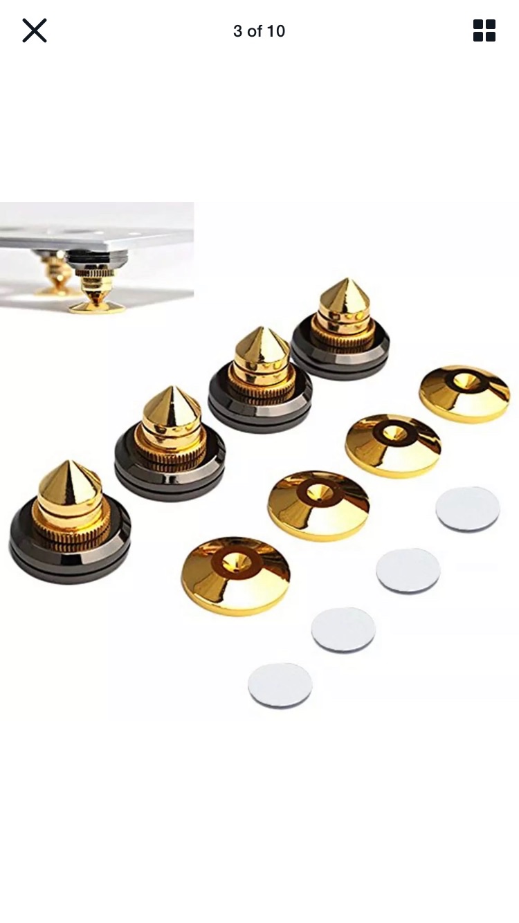 FS: Hi-Fi Isolation Feet - Stereo, Home Cinema, Headphones Components ...