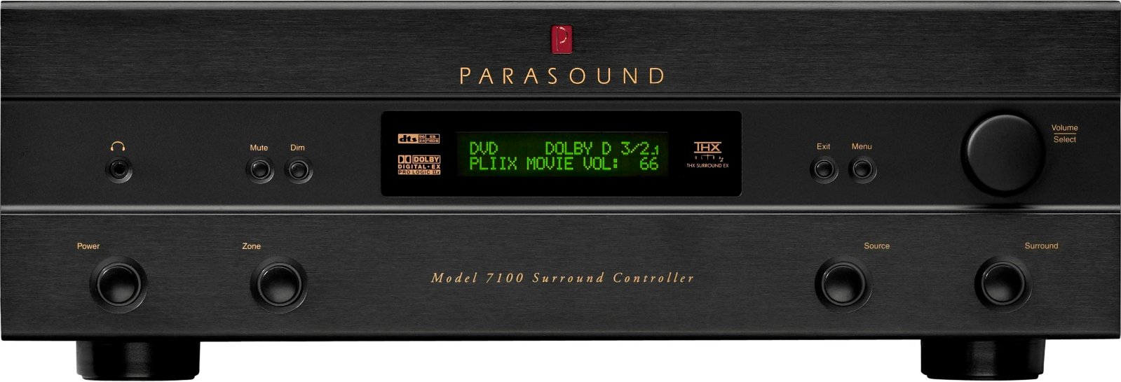 SOLD: PARASOUND 7100 7.1 Surround PRE-AMP -REDUCED - Stereo, Home ...
