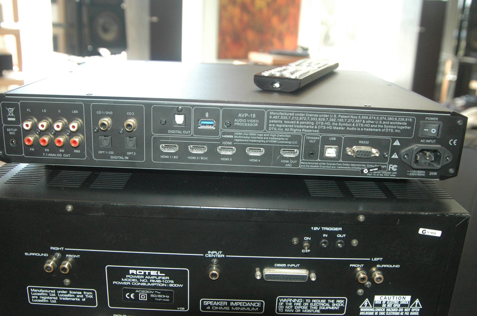 SOLD: FS: Nuforce AVP-18 Processor and digital preamplifier; - Stereo ...