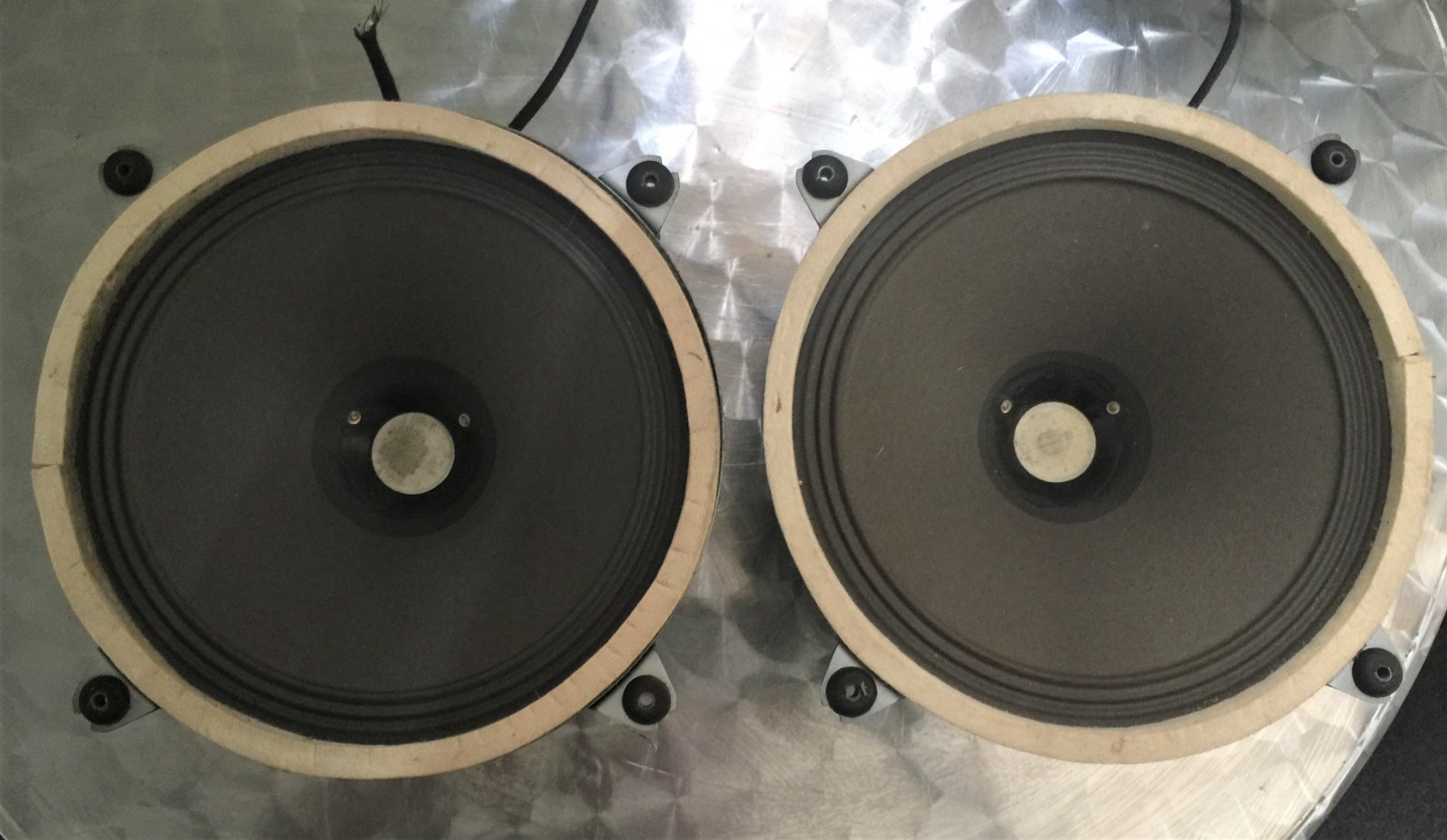Saba Grey/Green Cone 22cm 8 1/2" AlNICo Speakers - pair |﻿ Stereo, Home ...