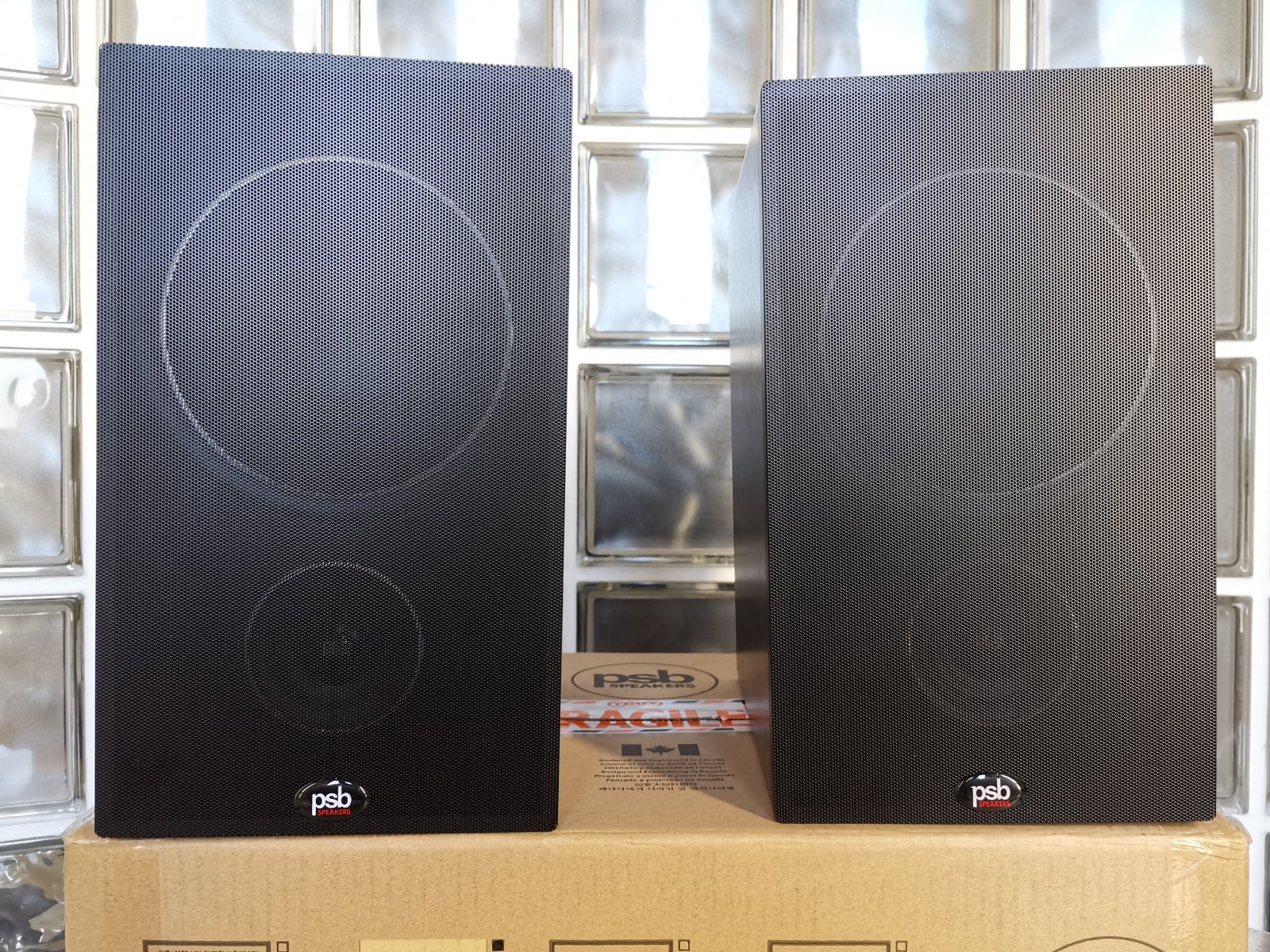 FS: PSB Alpha P5 Bookshelf Speakers (Walnut) - Stereo, Home Cinema ...