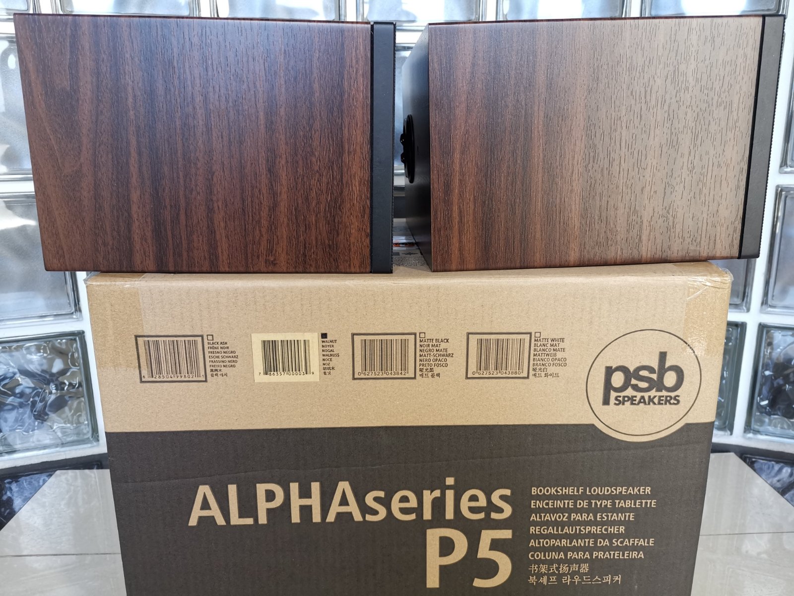 FS: PSB Alpha P5 Bookshelf Speakers (Walnut) |﻿ Stereo, Home Cinema, Headphones Components