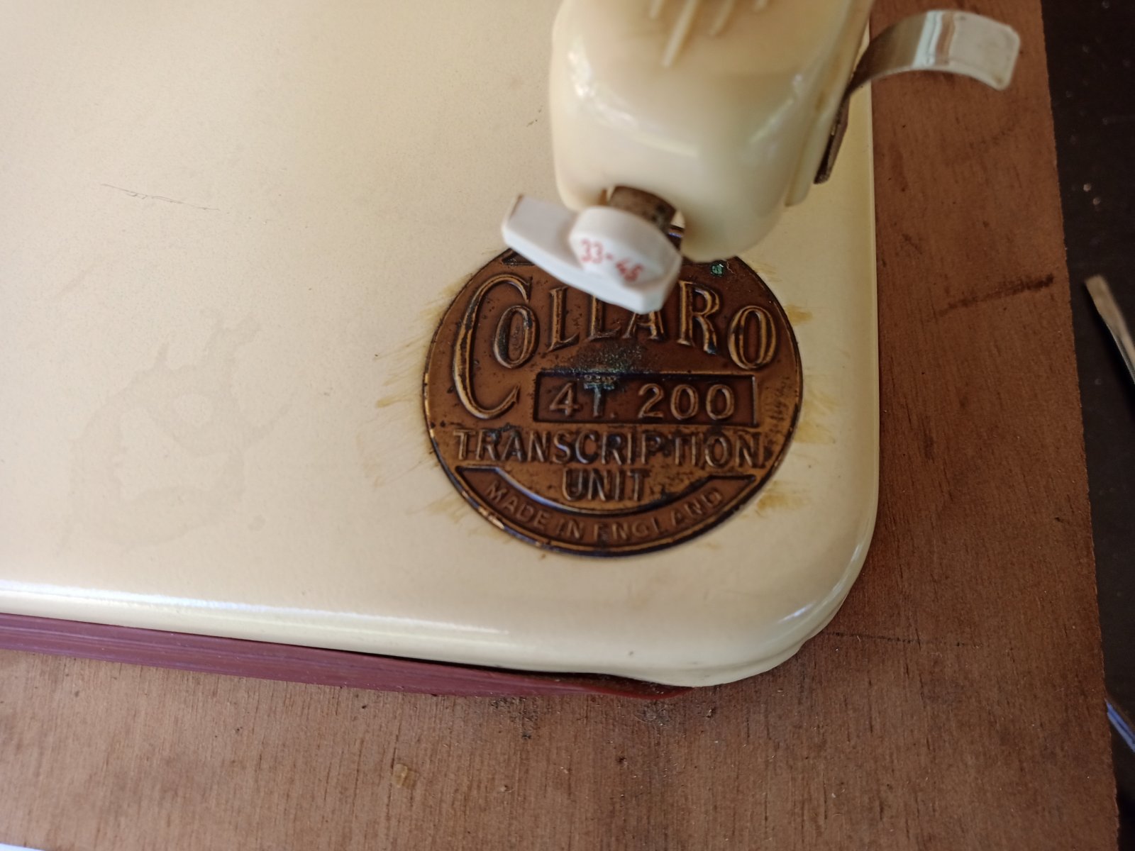 4T 200 Collaro Transcription turntable - Stereo, Home Cinema ...