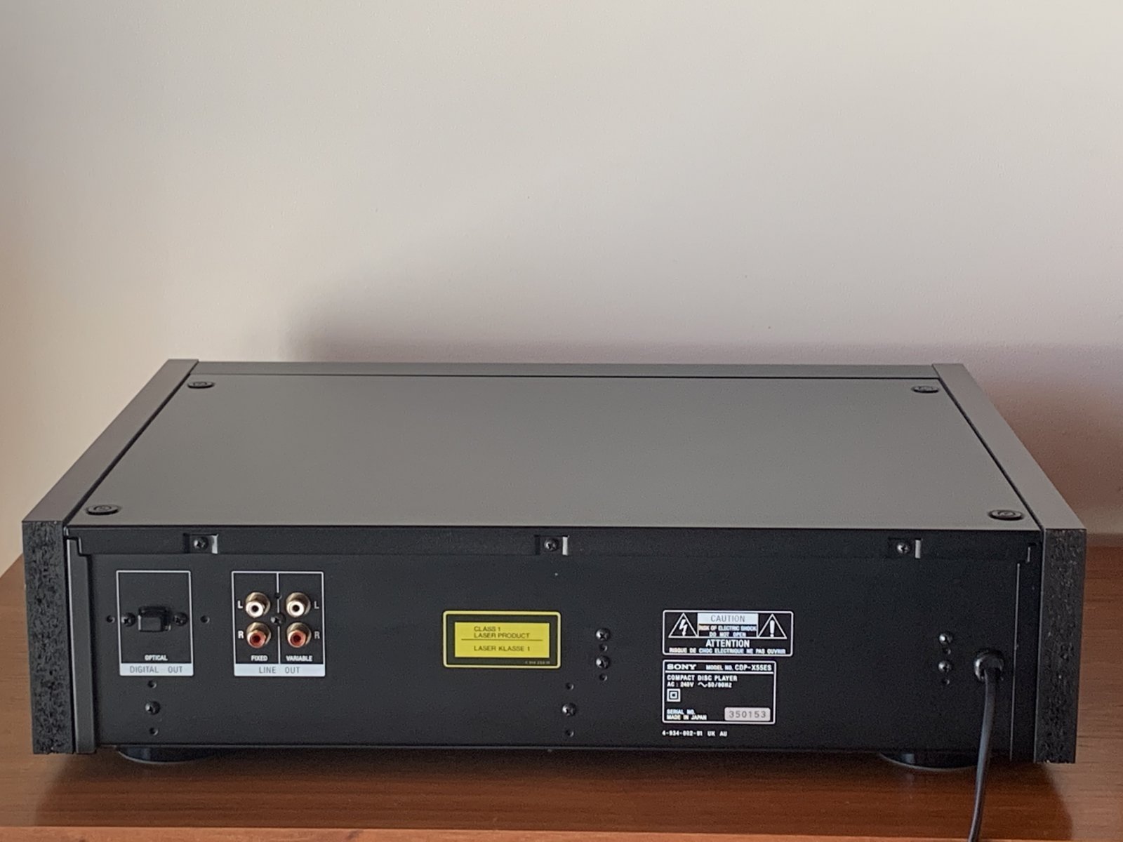 SOLD: FS: Sony X-55ES CD Player |﻿ Stereo, Home Cinema, Headphones ...