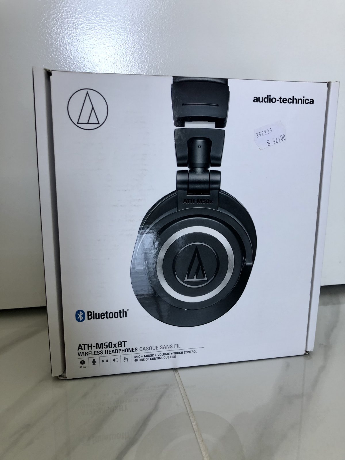 SOLD: FS: Audio Technica ATH-M50xBT wireless headphones - Stereo, Home ...