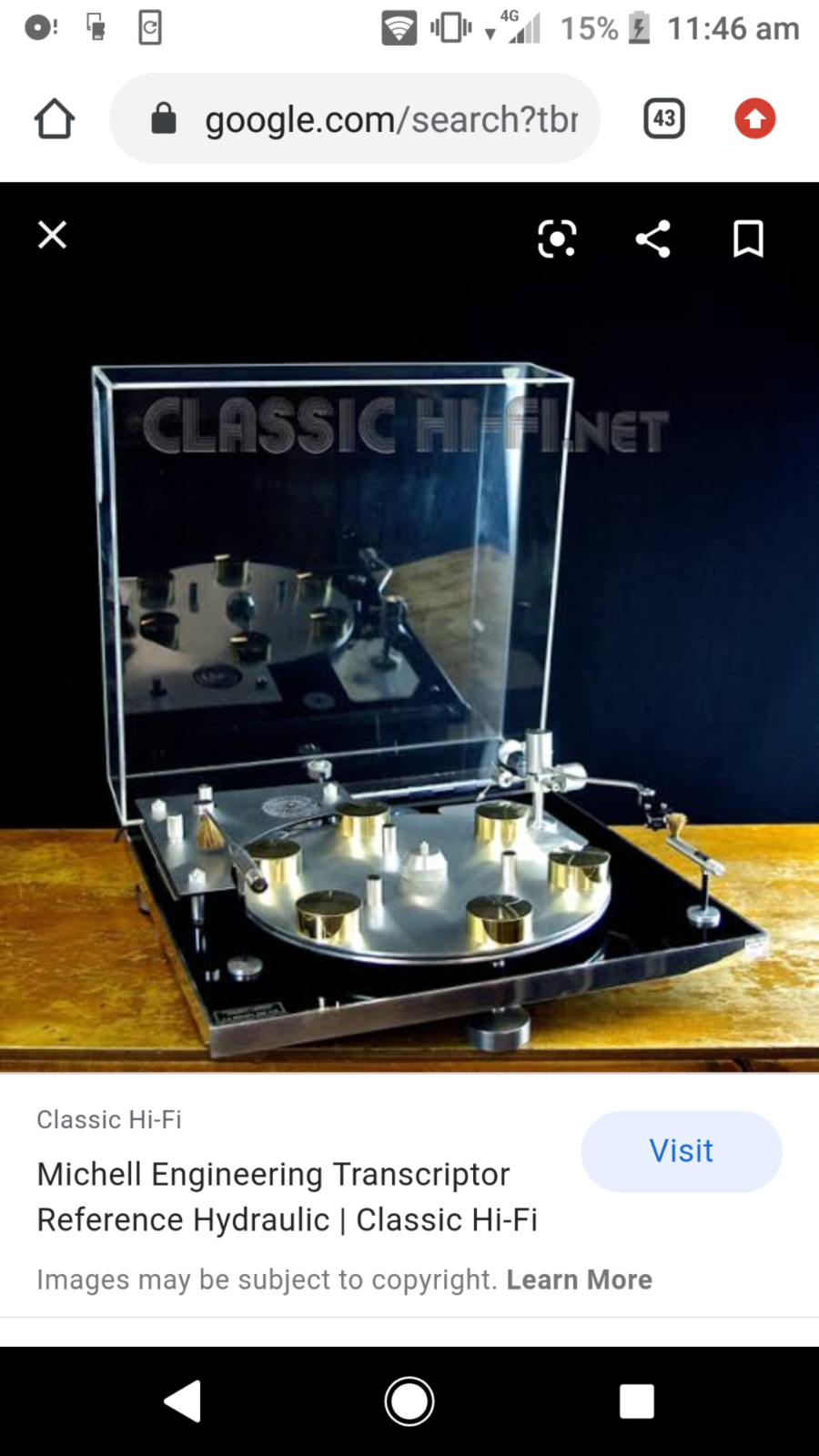 Ja michell transcriptor hydraulic turntable - Turntables, Record ...