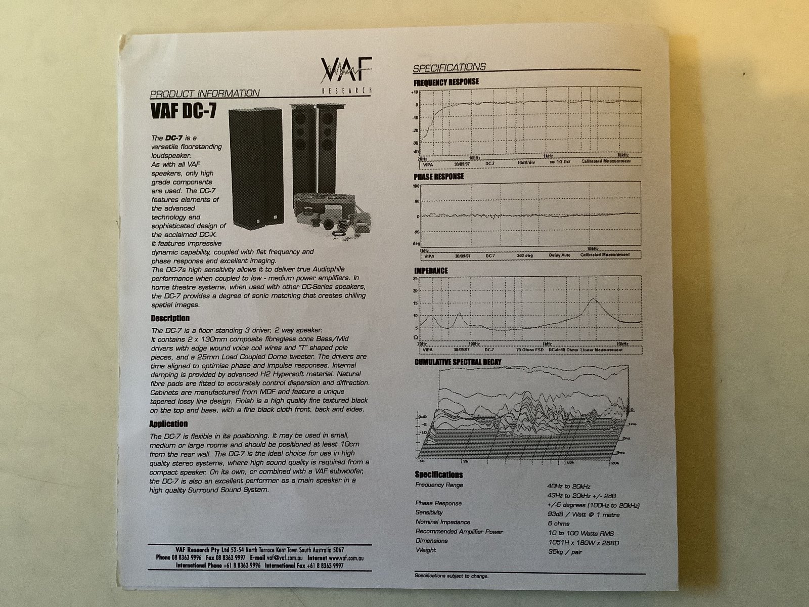 VAF Research Owners & Discussion Thread - Page 11 - Speakers, Soundbars ...