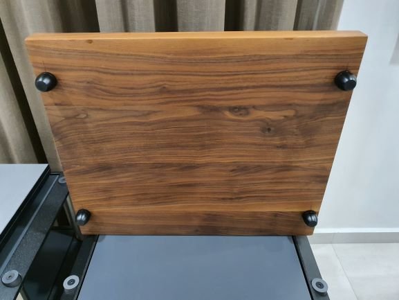 FS: Solid wood Turntable Platform with footers - Hi-Fi and Cinema ...
