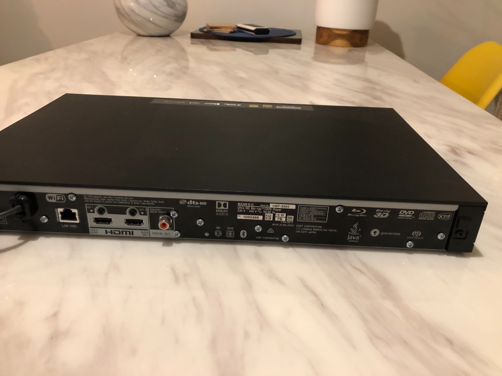 SOLD: Sony 4K blu Ray ubp 800 - Stereo, Home Cinema, Headphones ...