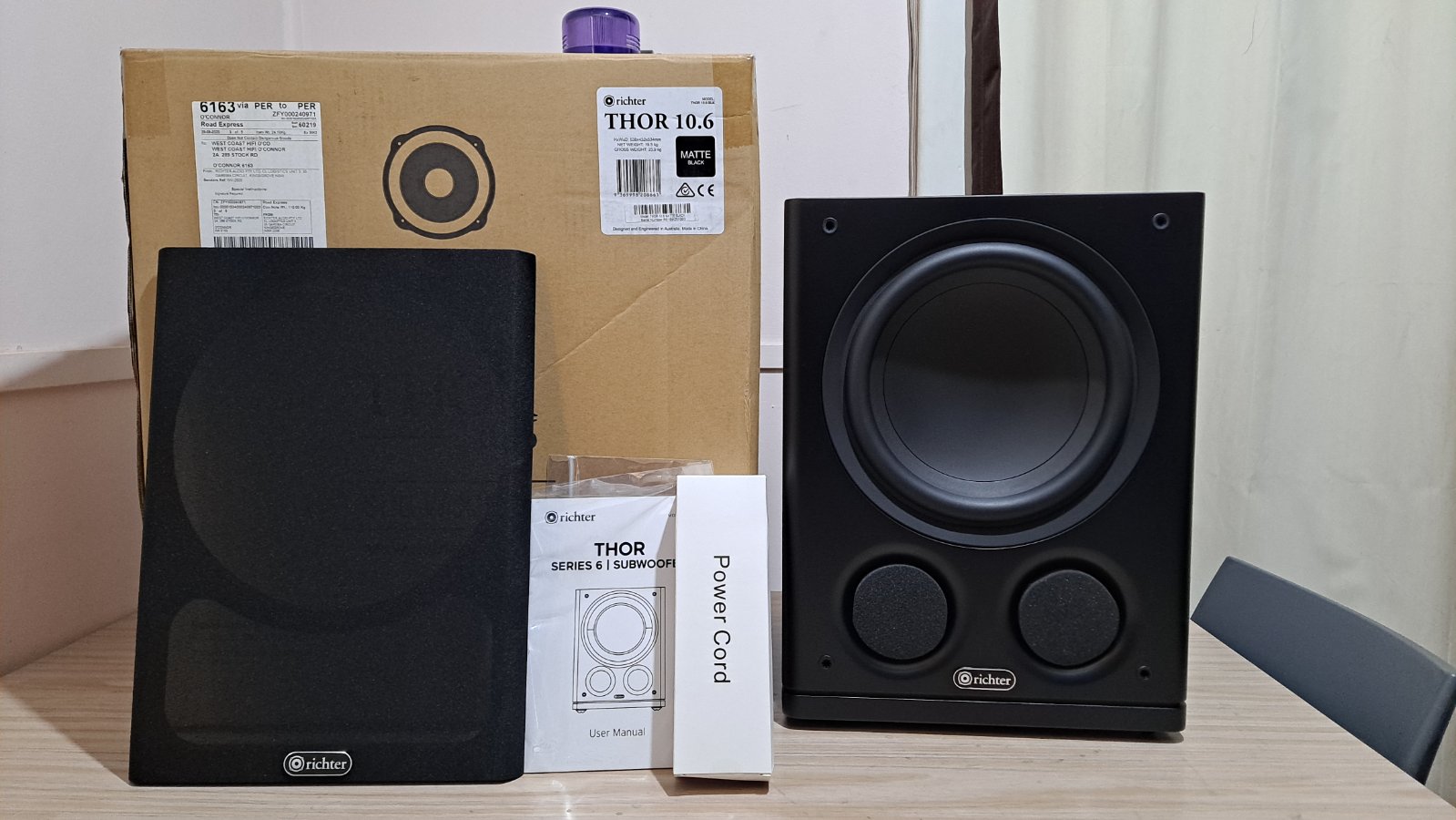 SOLD: FS: Richter Thor 10.6 450 watt rms subwoofer - Stereo, Home ...