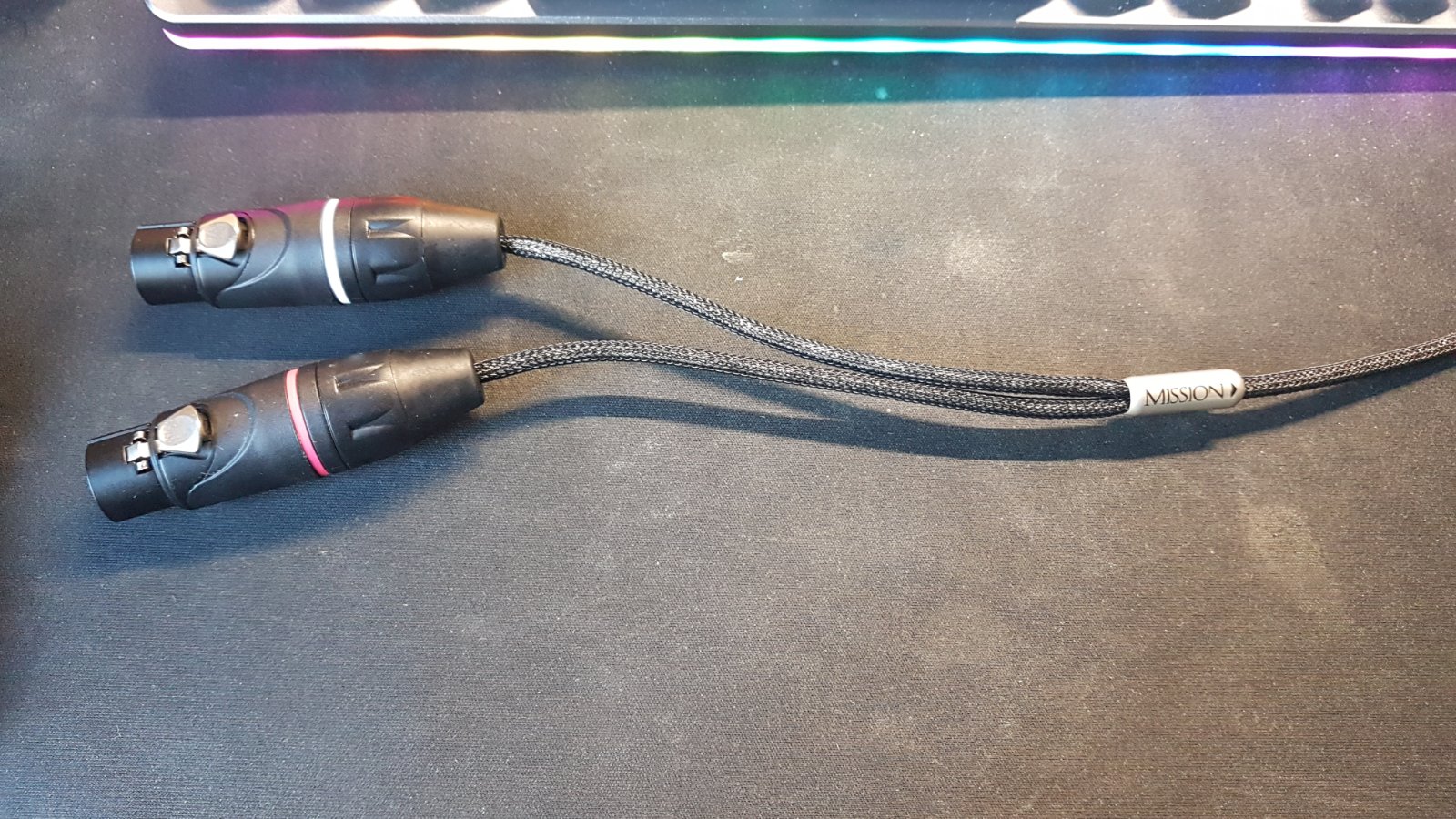 FS: Price-Drop 1M Zu Audio Mission MK1 XLR interconnect |﻿ Hi-Fi and Cinema Cables & Accessories