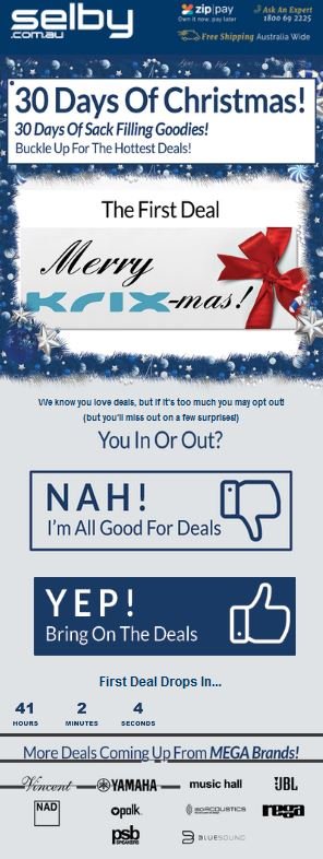 Selby 30 day Lock Down Sale - General Hi-Fi & Beginners Discussion ...