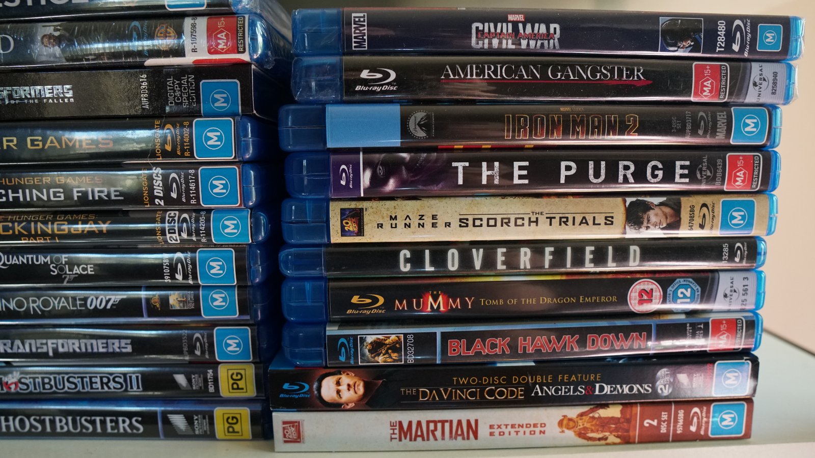 Bulk Bluray Movie Collections (40 blockbuster movies) - Vinyl, CD, and ...