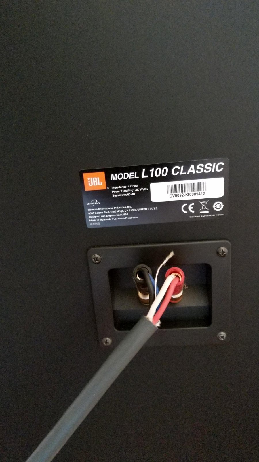 JBL L100 Classic Orange Grill with Custom Stands |﻿ Stereo, Home Cinema ...