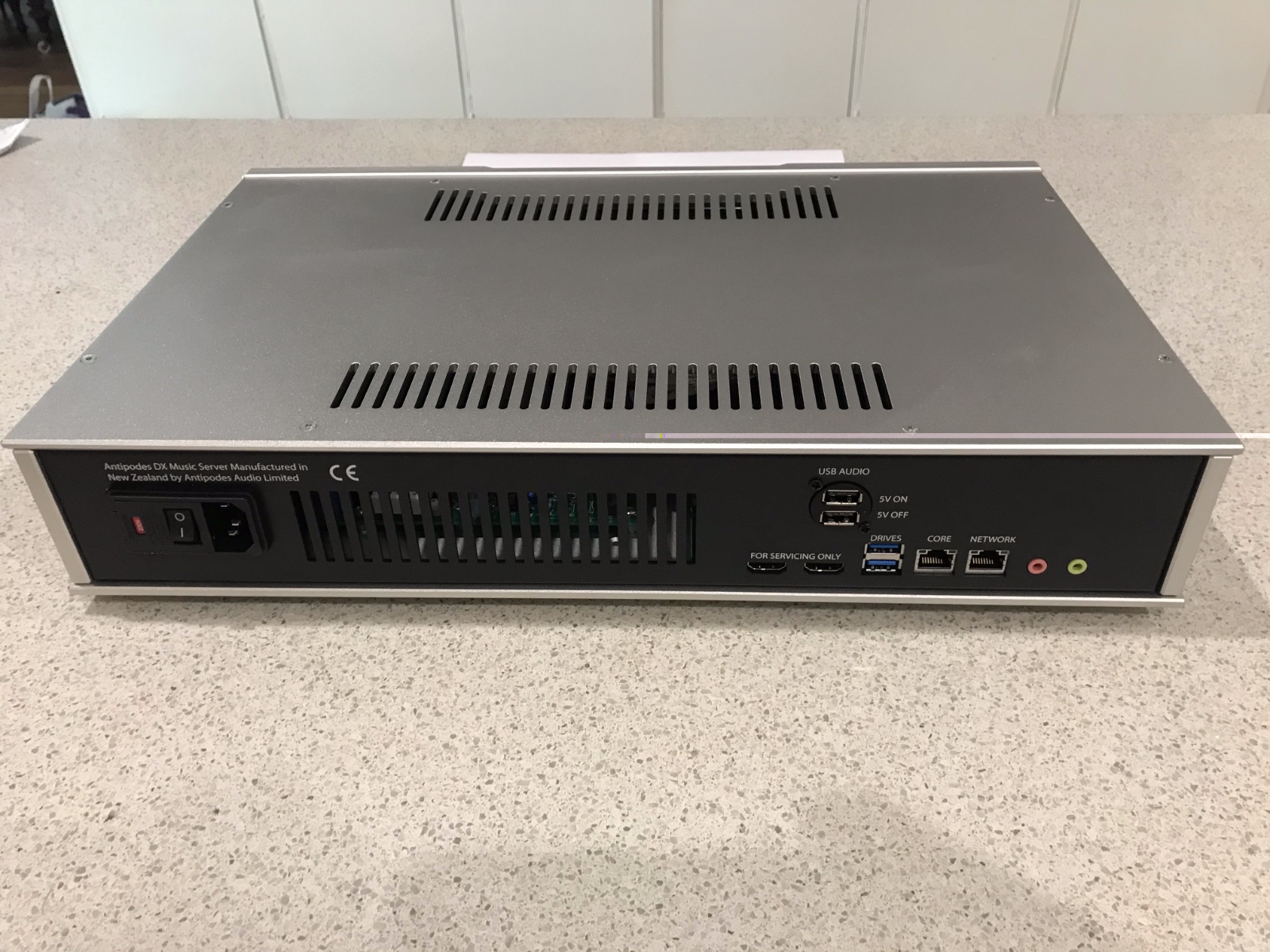 Brand new unused Antipodes Audio DX3 in silver with twin hard drives ...
