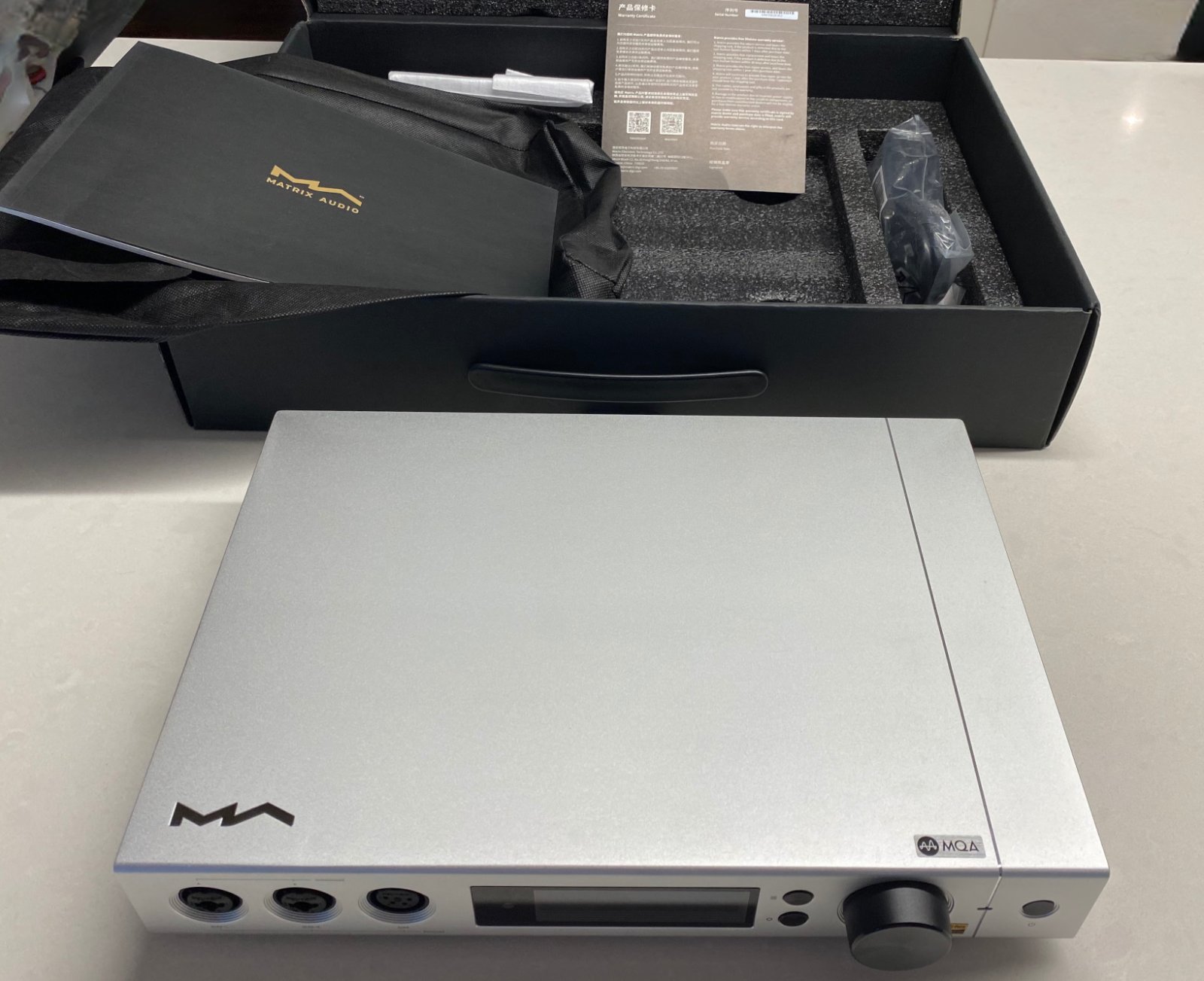 FS: Matrix Audio Element X MQA Streamer/DAC/Preamp/Headphone Amplifier ...