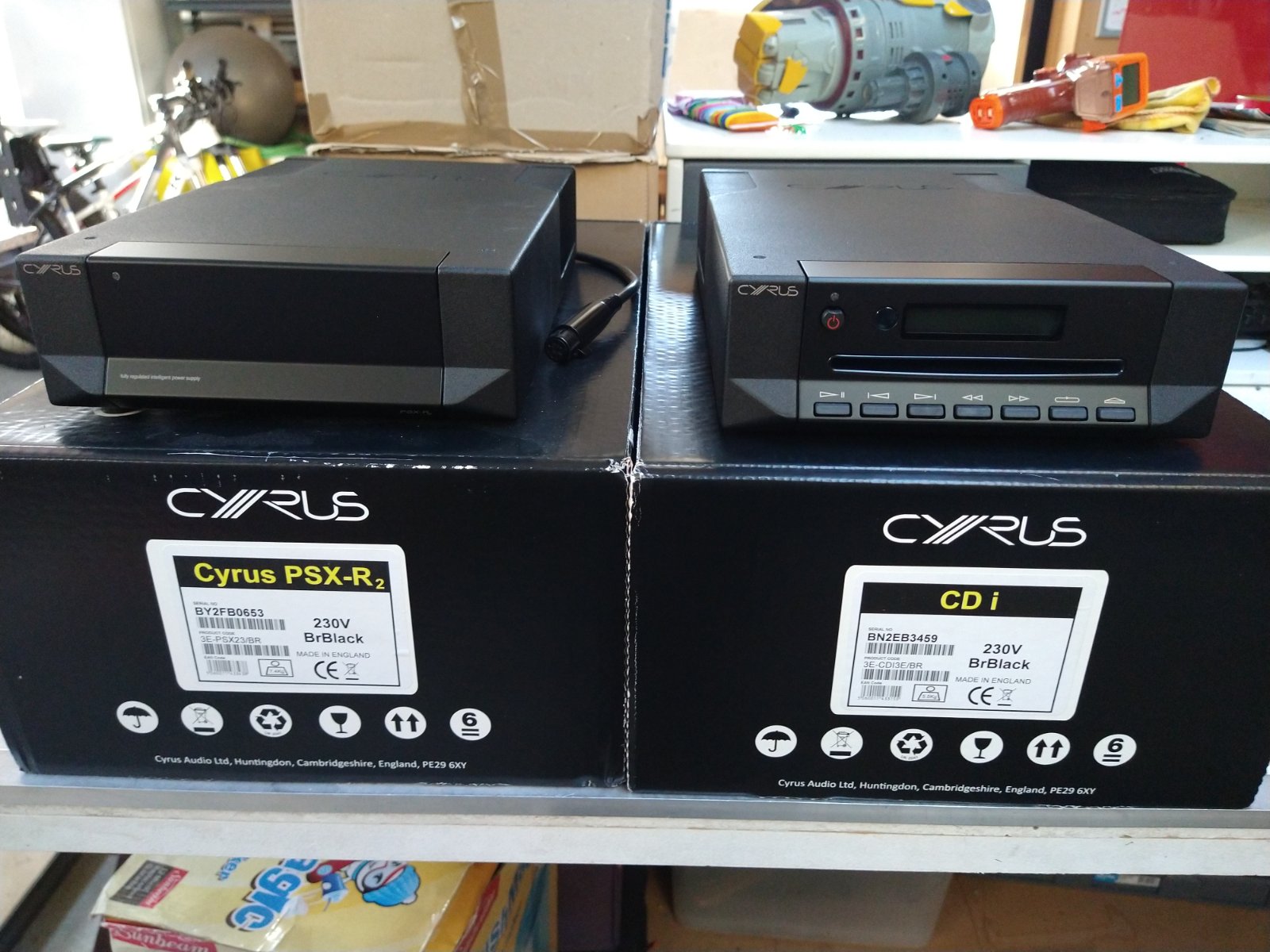 Cyrus CDi + PSX-R2 Power Supply - Stereo, Home Cinema, Headphones ...