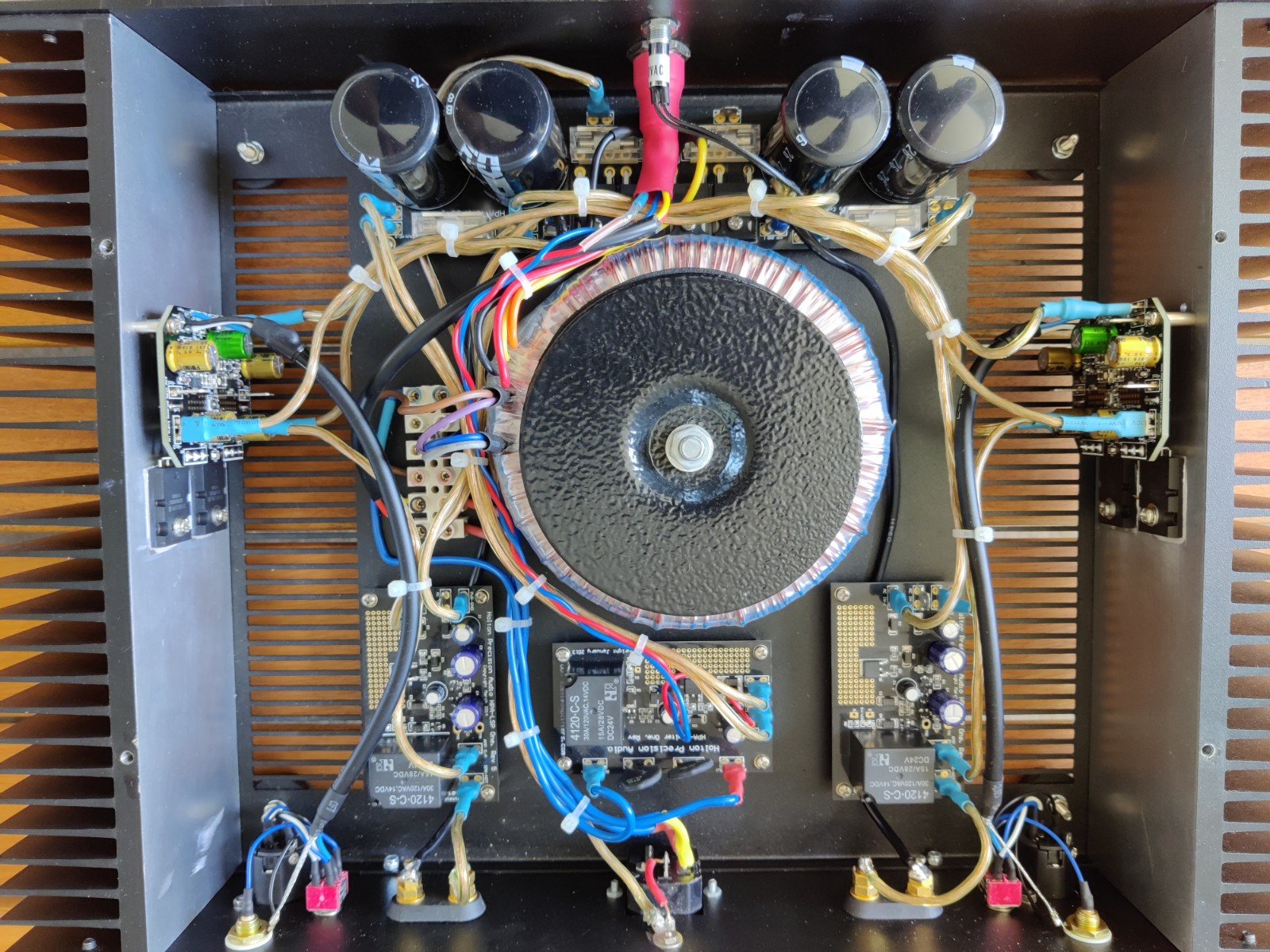 SOLD: FS: DIY Holton Amplifier 150W RMS into 8Ω/260W RMS into 4Ω ...