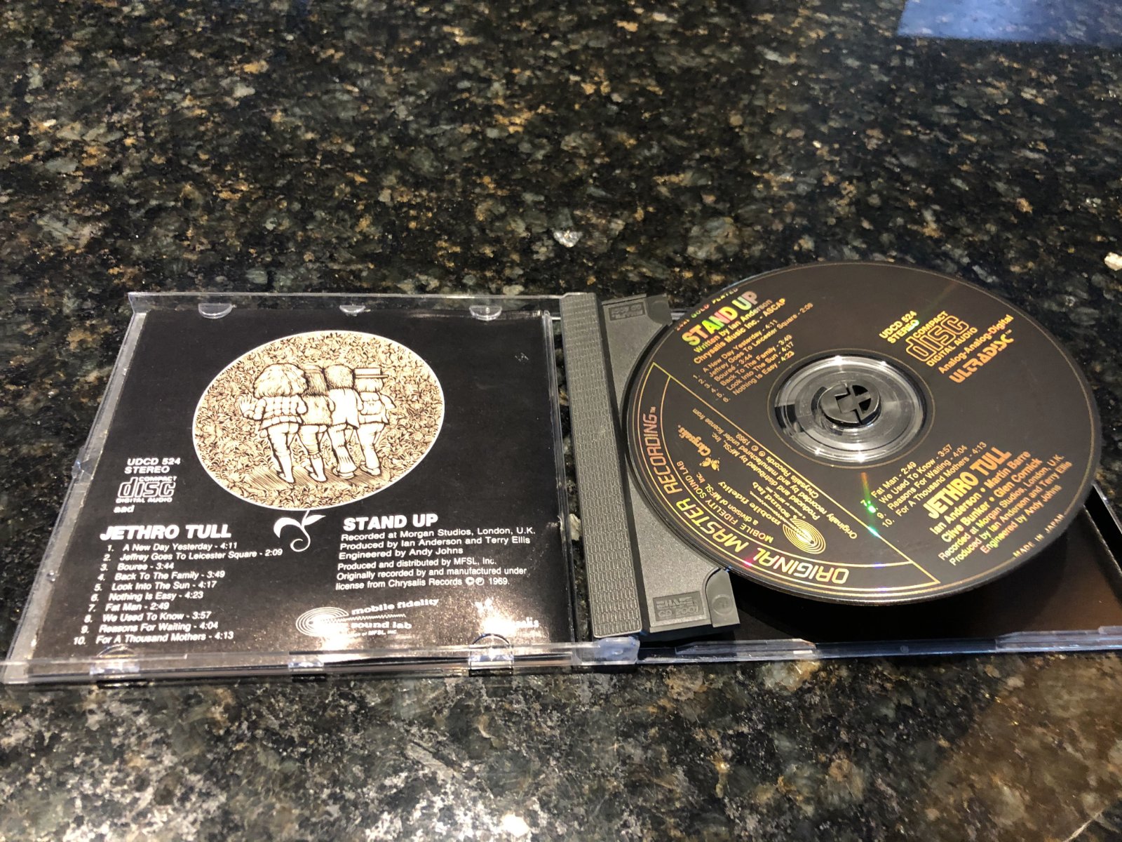 SOLD: Jethro Tull MFSL CD - Stand Up |﻿ Vinyl, CD, and Blu-ray