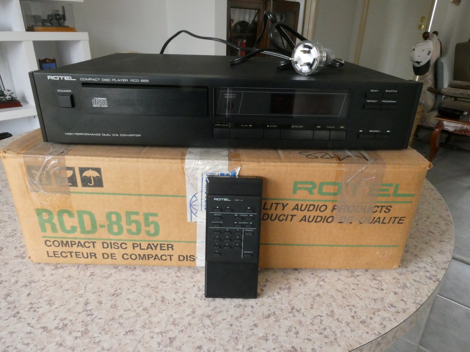FS: Rotel RCD 855 CD Player - Stereo, Home Cinema, Headphones ...