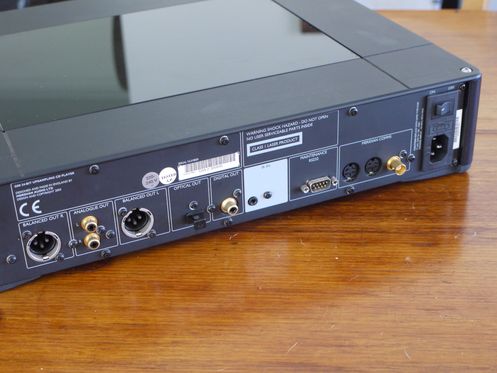 FS: Meridian G08.2 24bit upsampling cd player - Stereo, Home Cinema ...