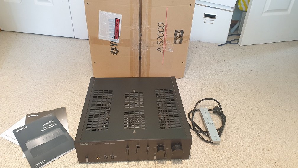 SOLD: FS: Yamaha A-S2000 Integrated Amplifier - Stereo, Home Cinema ...