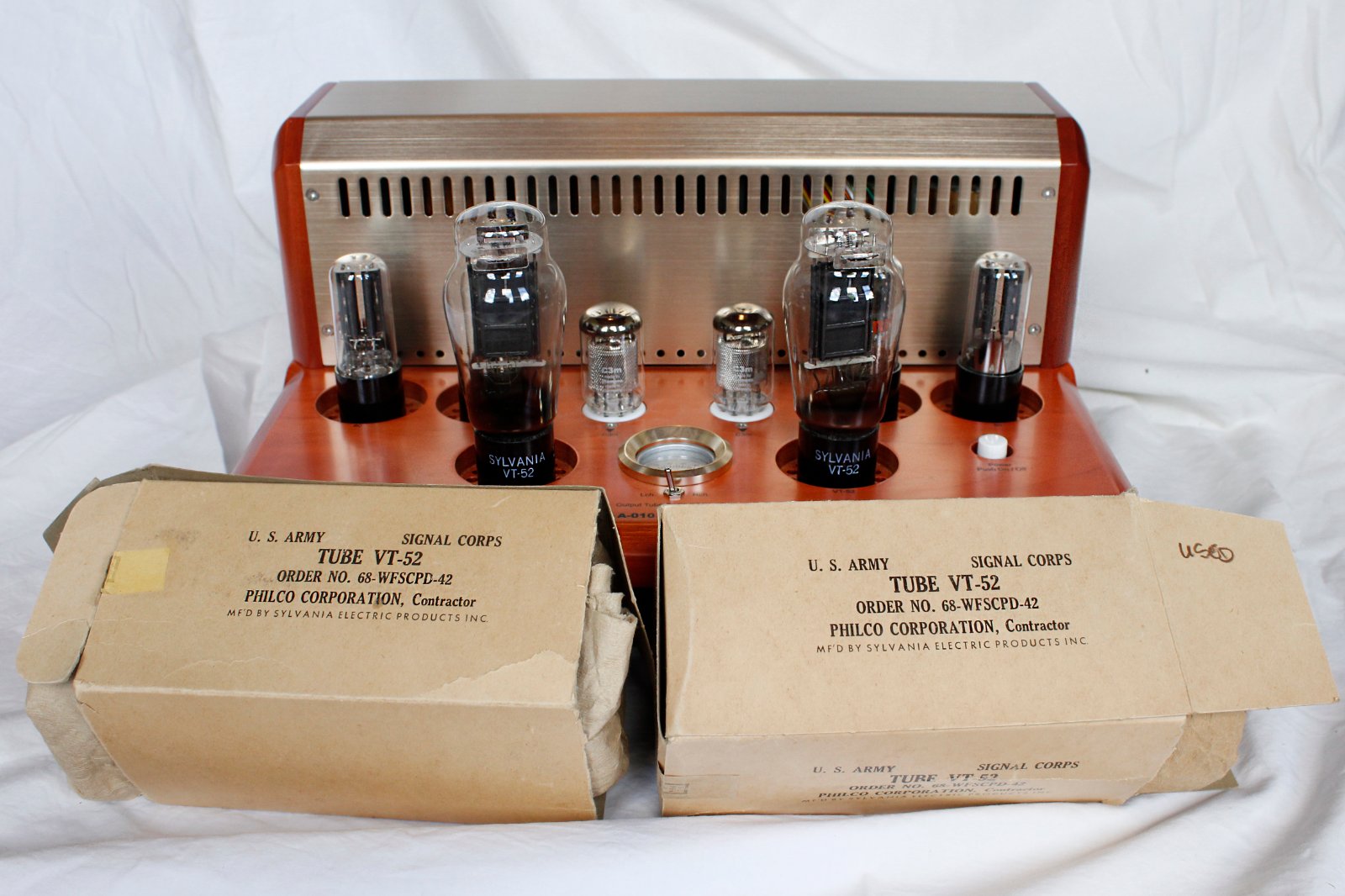 SOLD: Yamamoto A010, VT52, SET valve power amplifier - Stereo, Home ...