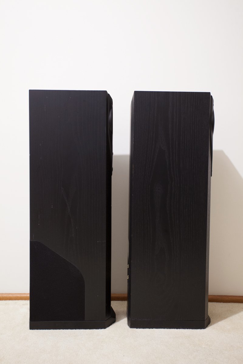 SOLD: Mission 782 Floorstanding Speakers Ash Black - Stereo, Home ...