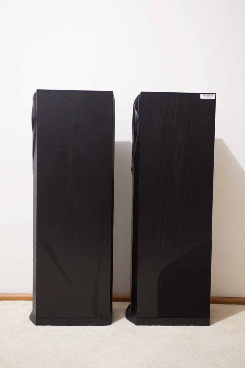 SOLD: Mission 782 Floorstanding Speakers Ash Black - Stereo, Home ...