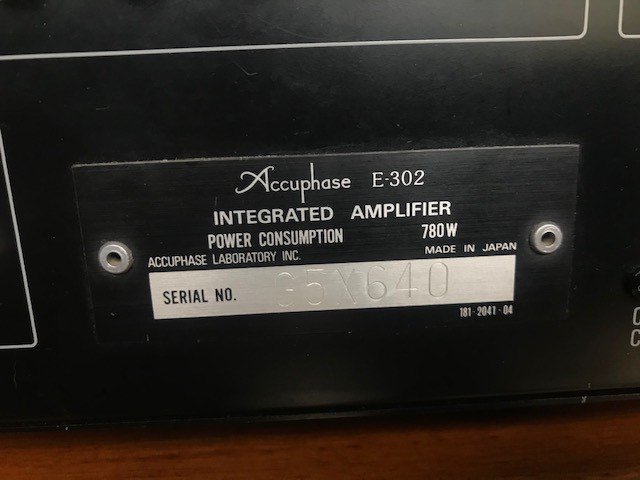 SOLD: SOLD: FS: Accuphase E-302 integrated amplifier - Stereo, Home ...
