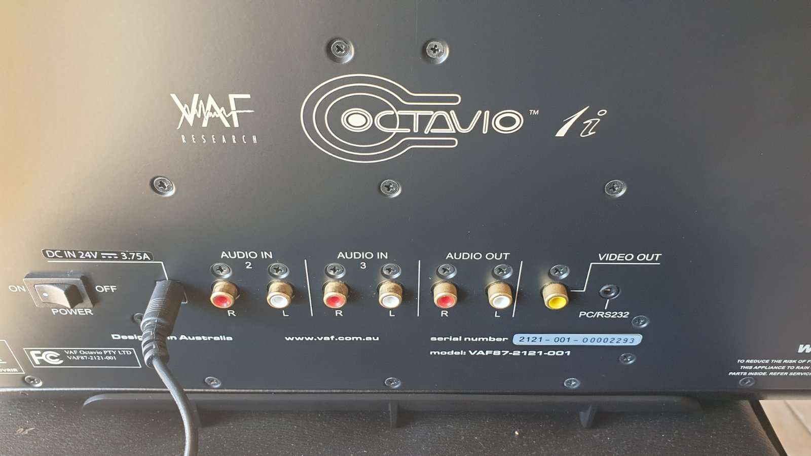 VAF Octavio Portable Boom Box (240v only) - Stereo, Home Cinema ...