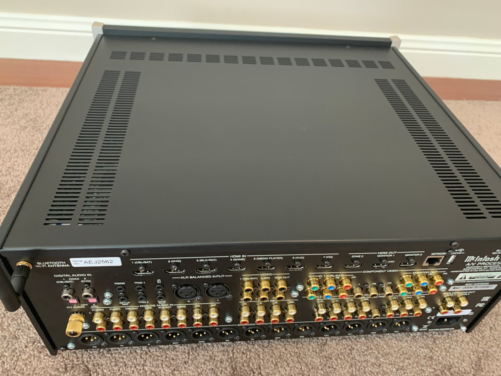 FS: McIntosh MX122 AV Processor - Stereo, Home Cinema, Headphones ...