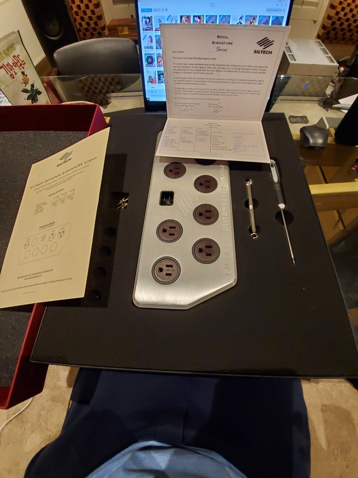 FS: Siltech Octopus Double Crown us plugs - Hi-Fi and Cinema Cables ...