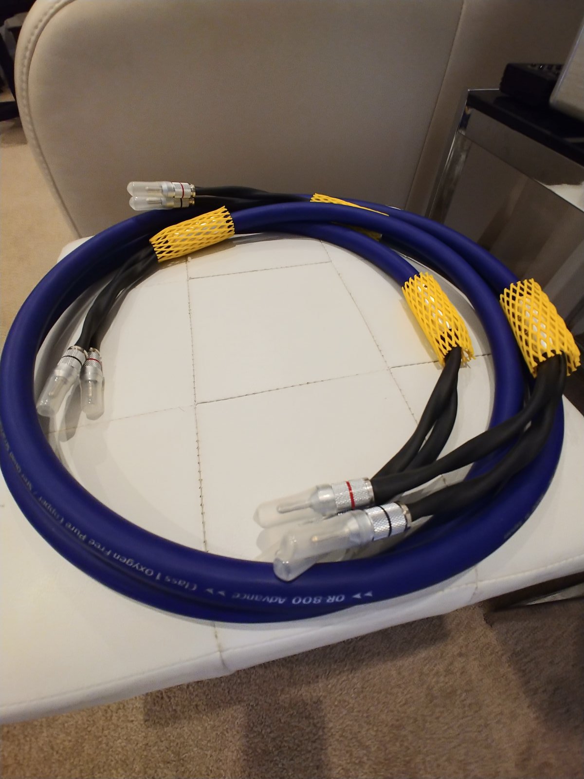 SOLD: FS: Oyaide OR-800B 1.5m speaker cables |﻿ Stereo, Home Cinema ...