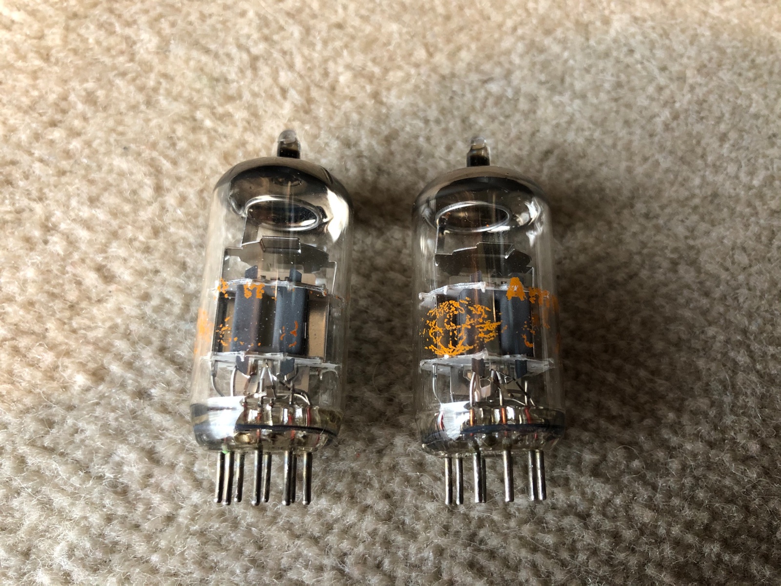 FS: Amperex 6922 Orange Globes - Hi-Fi and Cinema Cables & Accessories ...
