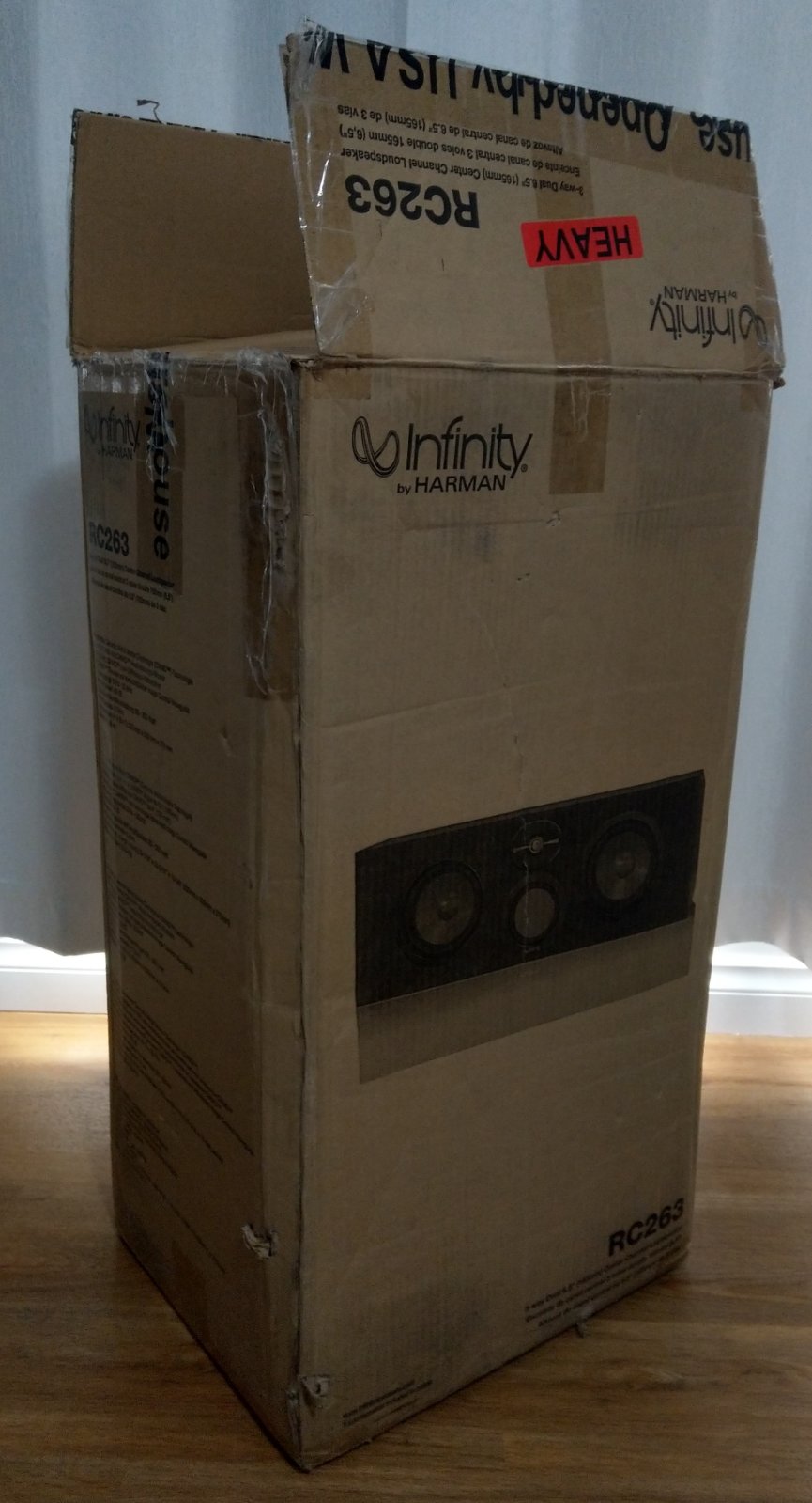 FS: Infinity Beta C360 RC263 3-Way Centre Speaker - Stereo, Home Cinema ...