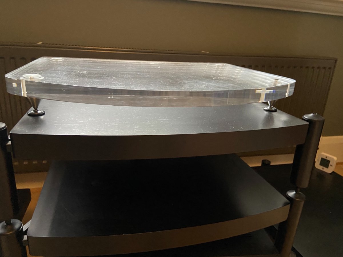 SOLD: FS: Michell ISO BASE Perspex Turntable Platform or Base - Hi-Fi ...