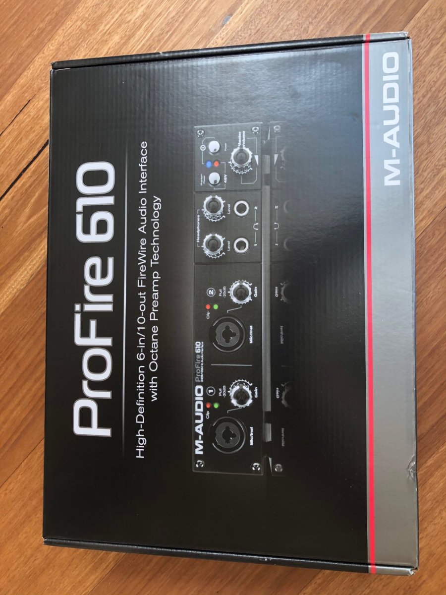 M Audio Profire 610 Preamp Audio Interface *PRICE DROP* - Stereo, Home ...