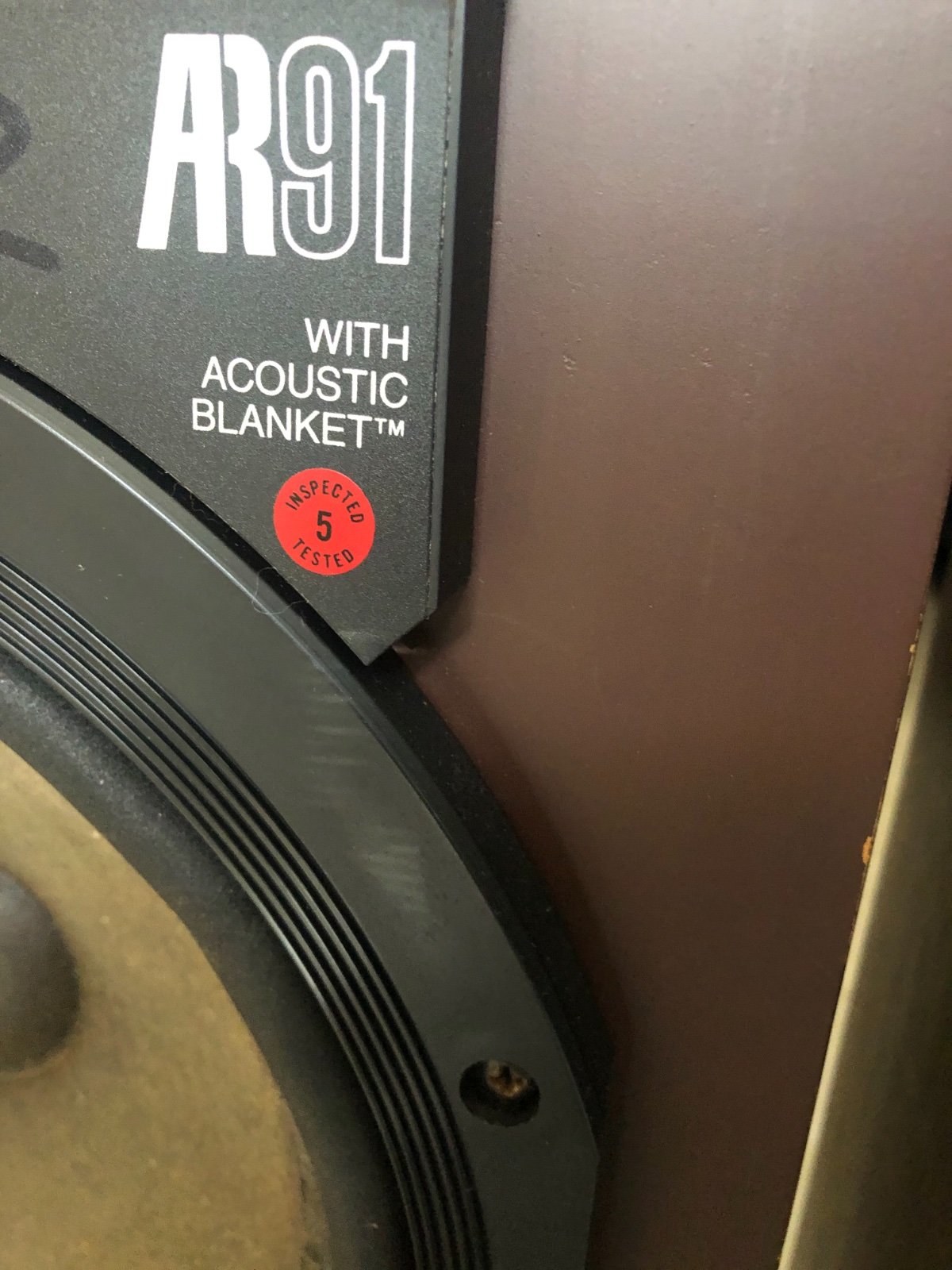 FS: Teledyne Acoustic Research AR91 Speakers - Stereo, Home Cinema ...