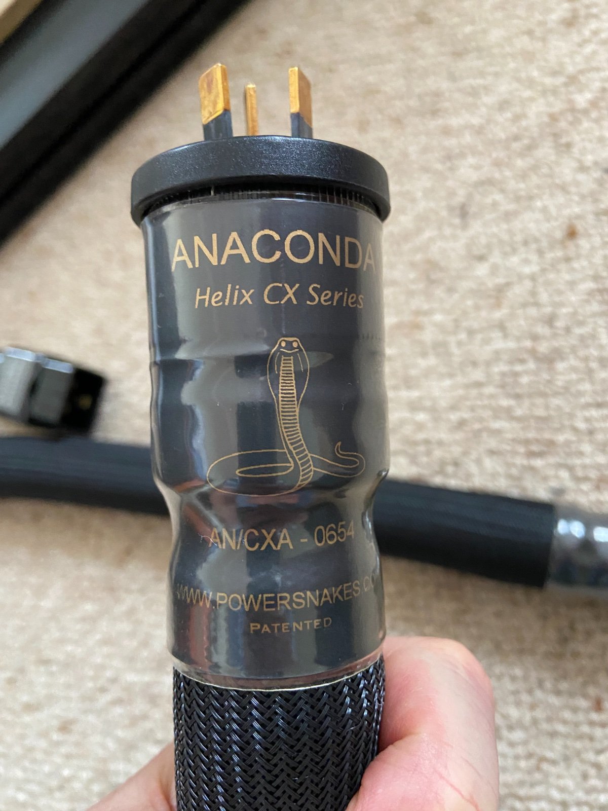 SOLD: FS: Shunyata Anaconda CX Power Cable 1.8m |﻿ Hi-Fi and Cinema ...