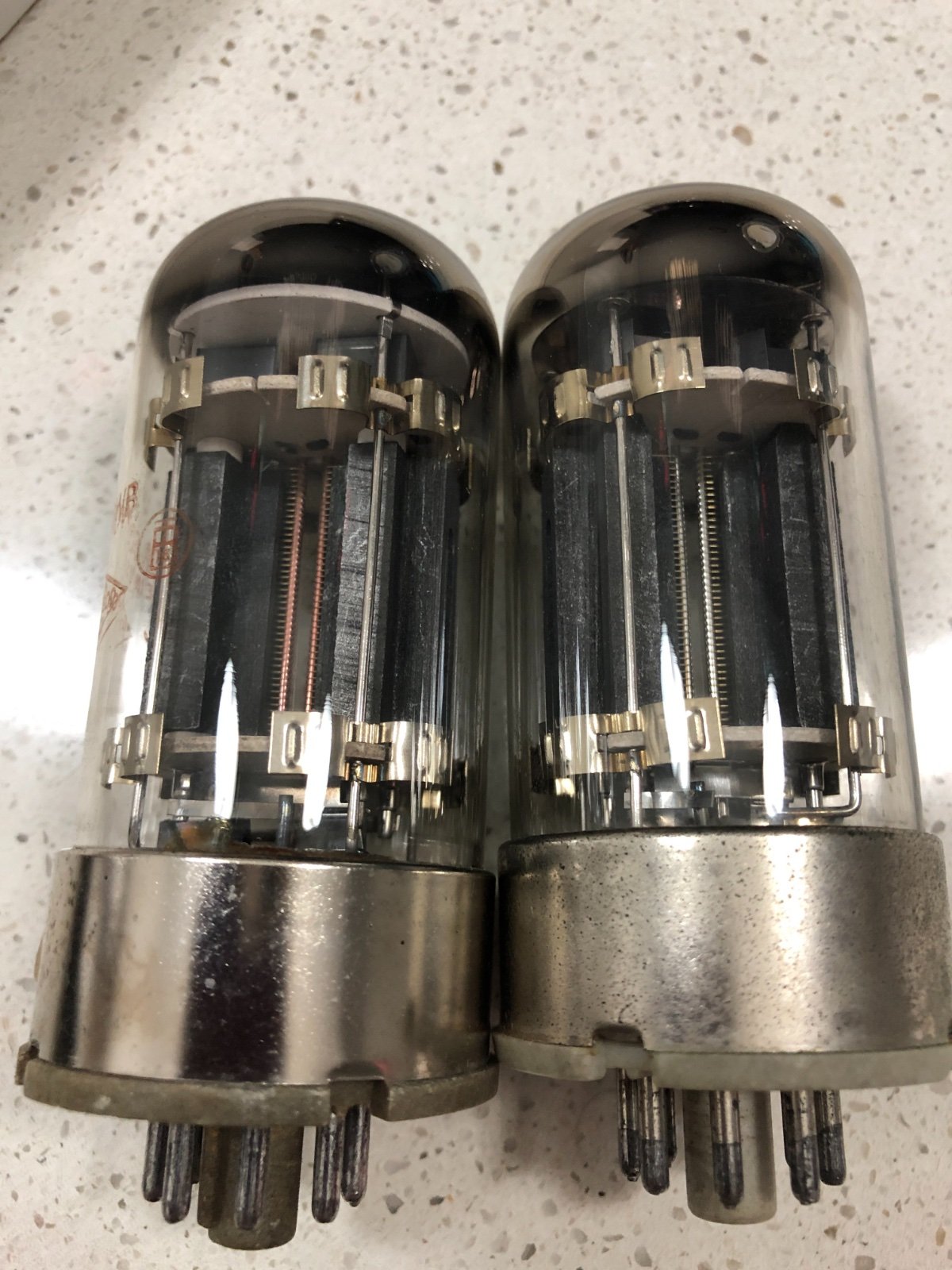 SOLD: FS: Bendix 6080WB Slotted Graphite Plates Tubes (Pair) ** Very ...
