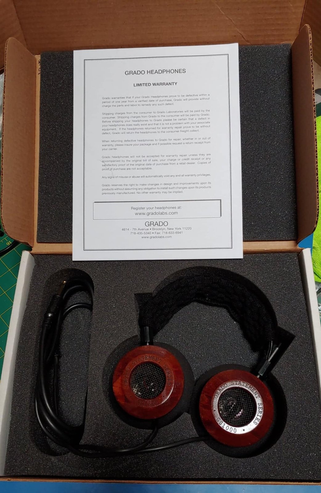 FS: TRADED..Grado GS1000i - Stereo, Home Cinema, Headphones Components ...