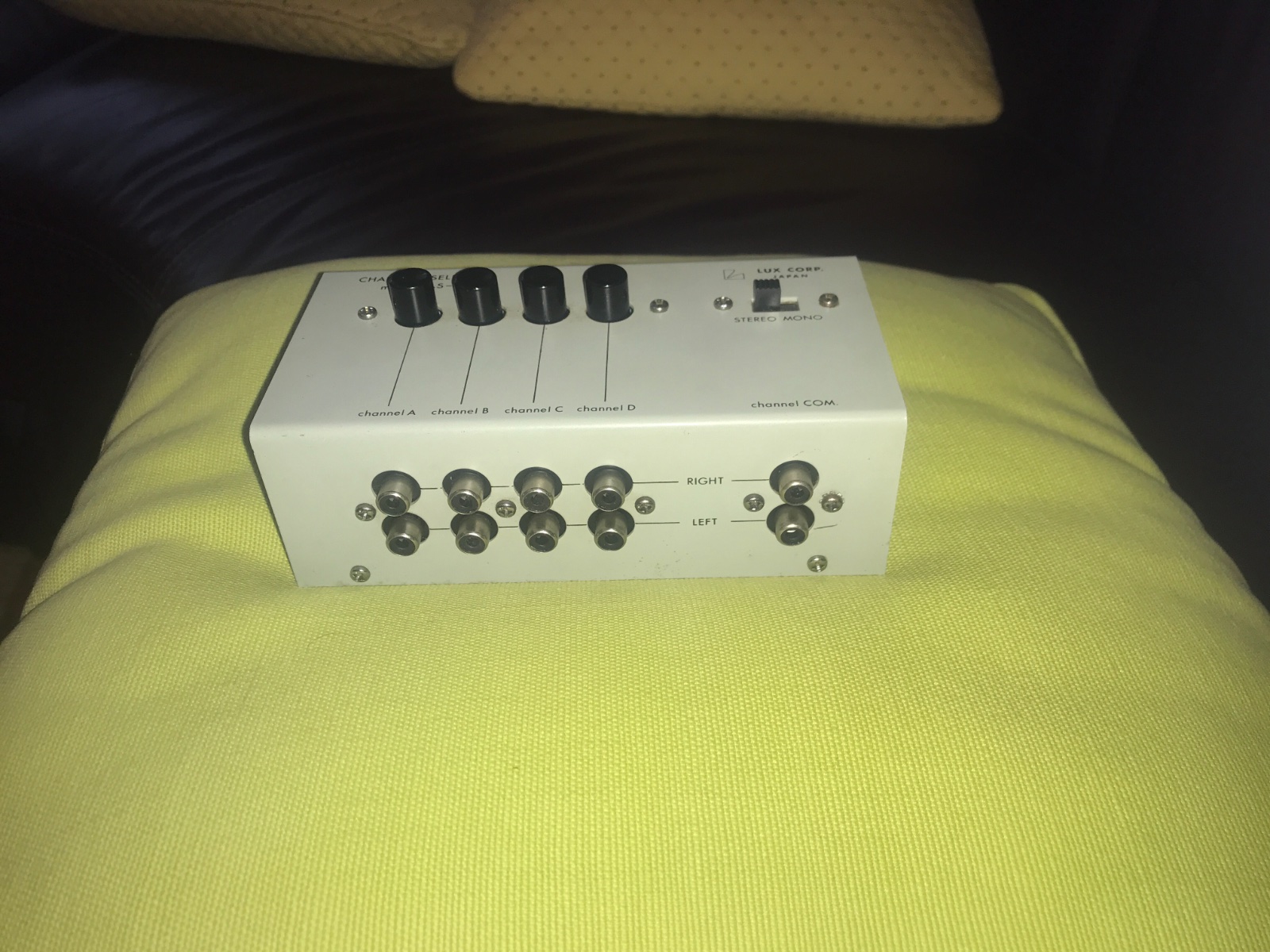 FS: Luxman channel -line selector AS-4 - Hi-Fi and Cinema Cables ...