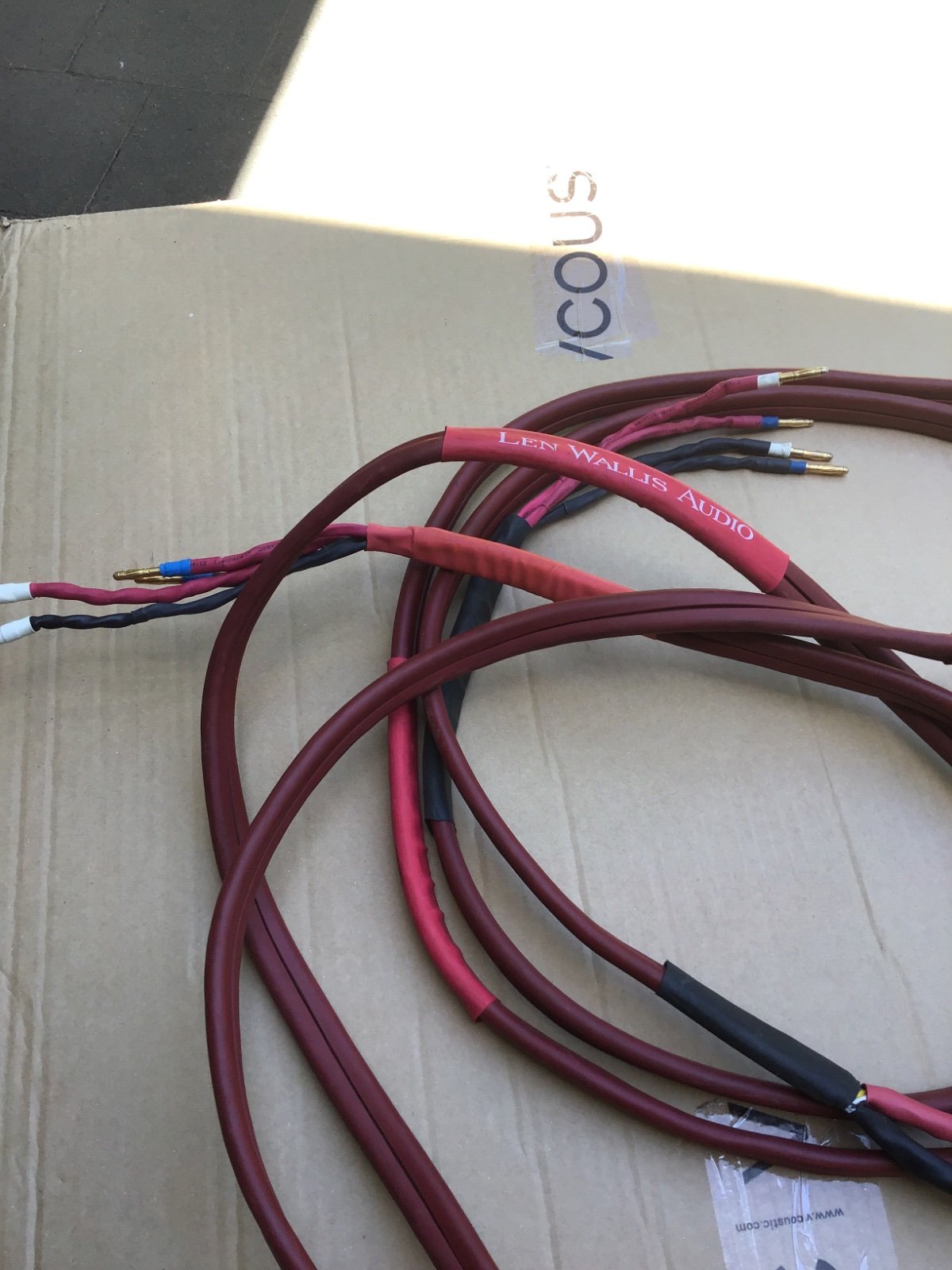 FS: AUDIOQUEST BEDROCK SPEAKER CABLE (3 mtr pair bi-wire) - Hi-Fi and ...