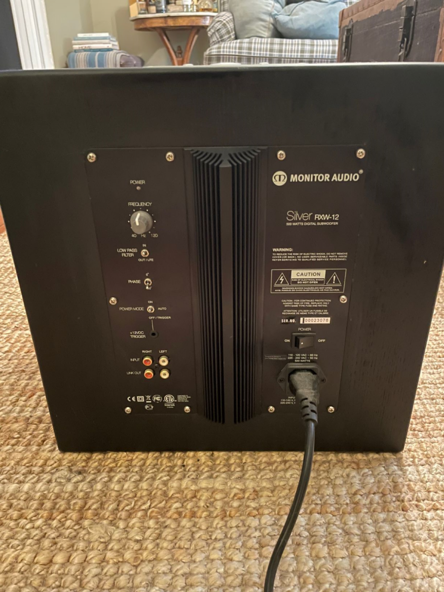 FS: Monitor Audio RSW12/RXW12 sub-woofer - Stereo, Home Cinema ...