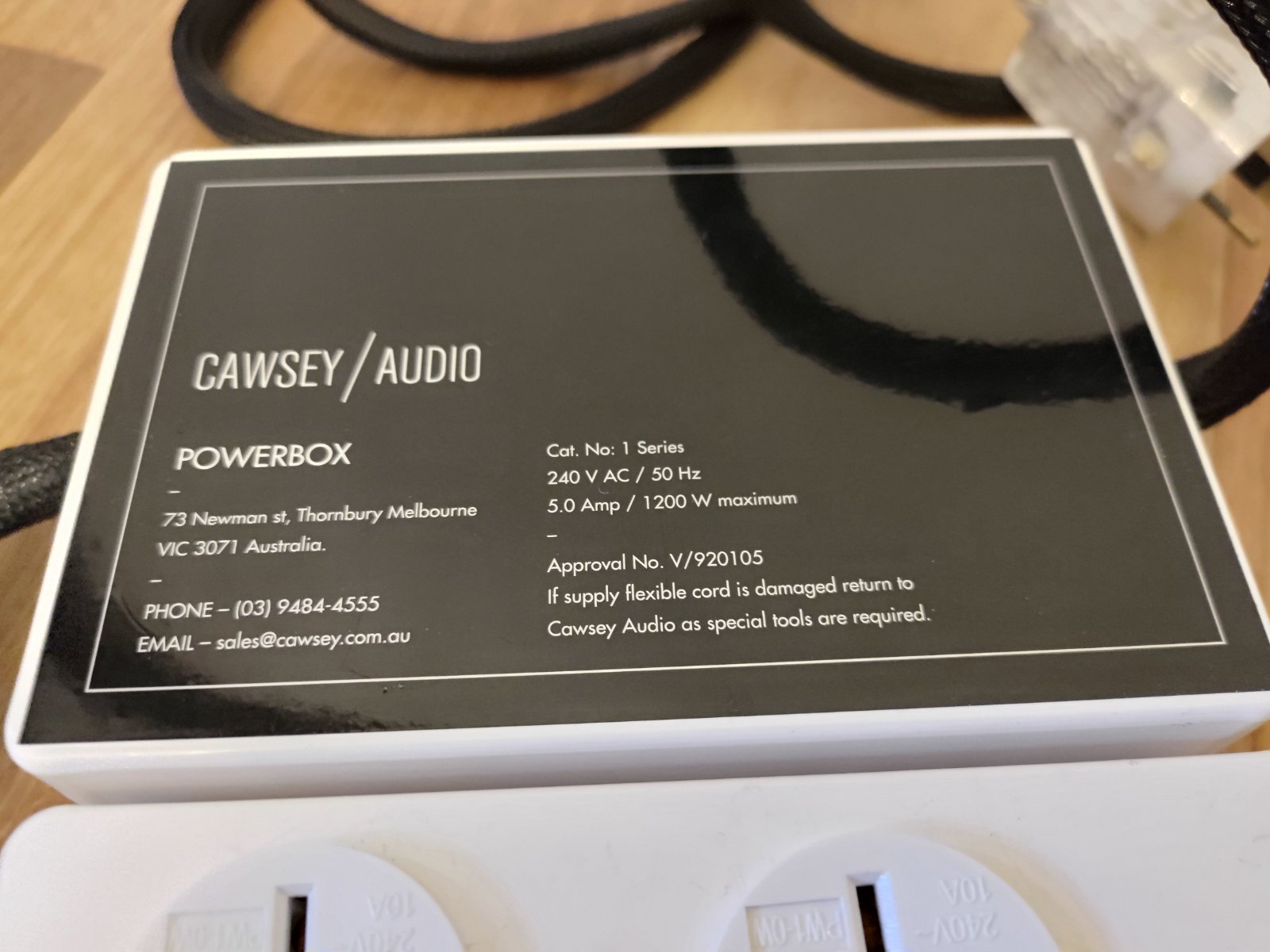 SOLD: FS: Cawsey Power Filter - Stereo, Home Cinema, Headphones ...