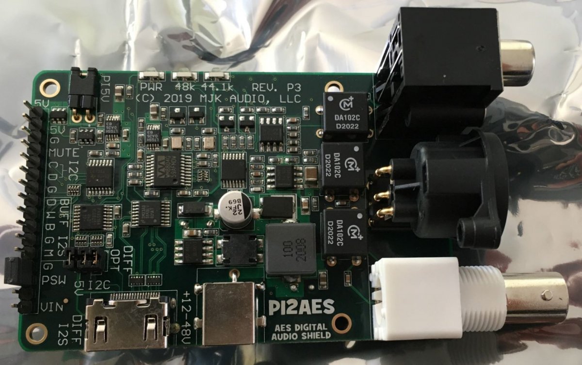 SOLD: FS: PI2 Design PI2AES - Pro Audio Shield for creating an ...